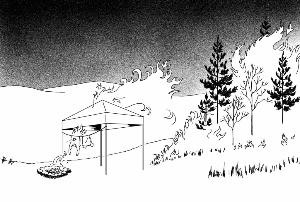 Hunt Club Campfire Burns Adjacent Forestland - Forest Resources Association