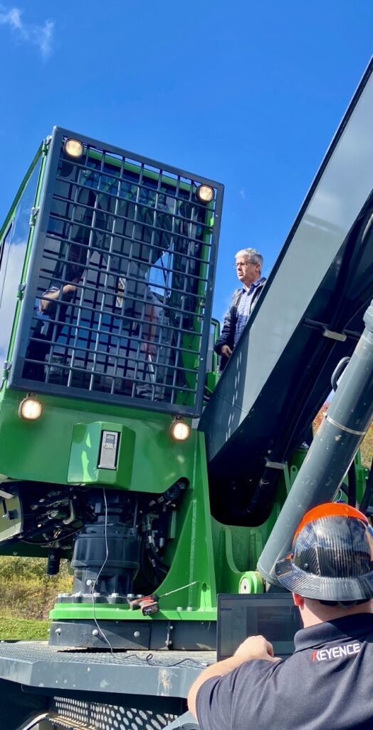 Log Loader Uses Barcode/Scanner Technology - Forest Resources Association