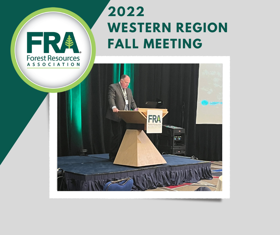 FRA 2022 Western Region Fall Meeting - Forest Resources Association