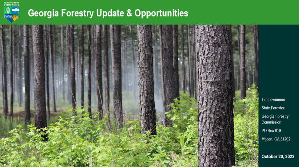 Welcome to Georgia - Forest Resources Association
