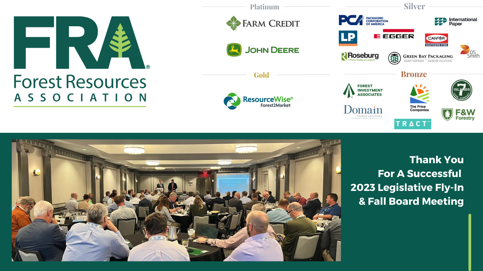 Summary of Business – FRA 2023 Legislative Fly-In and Fall Meeting ...