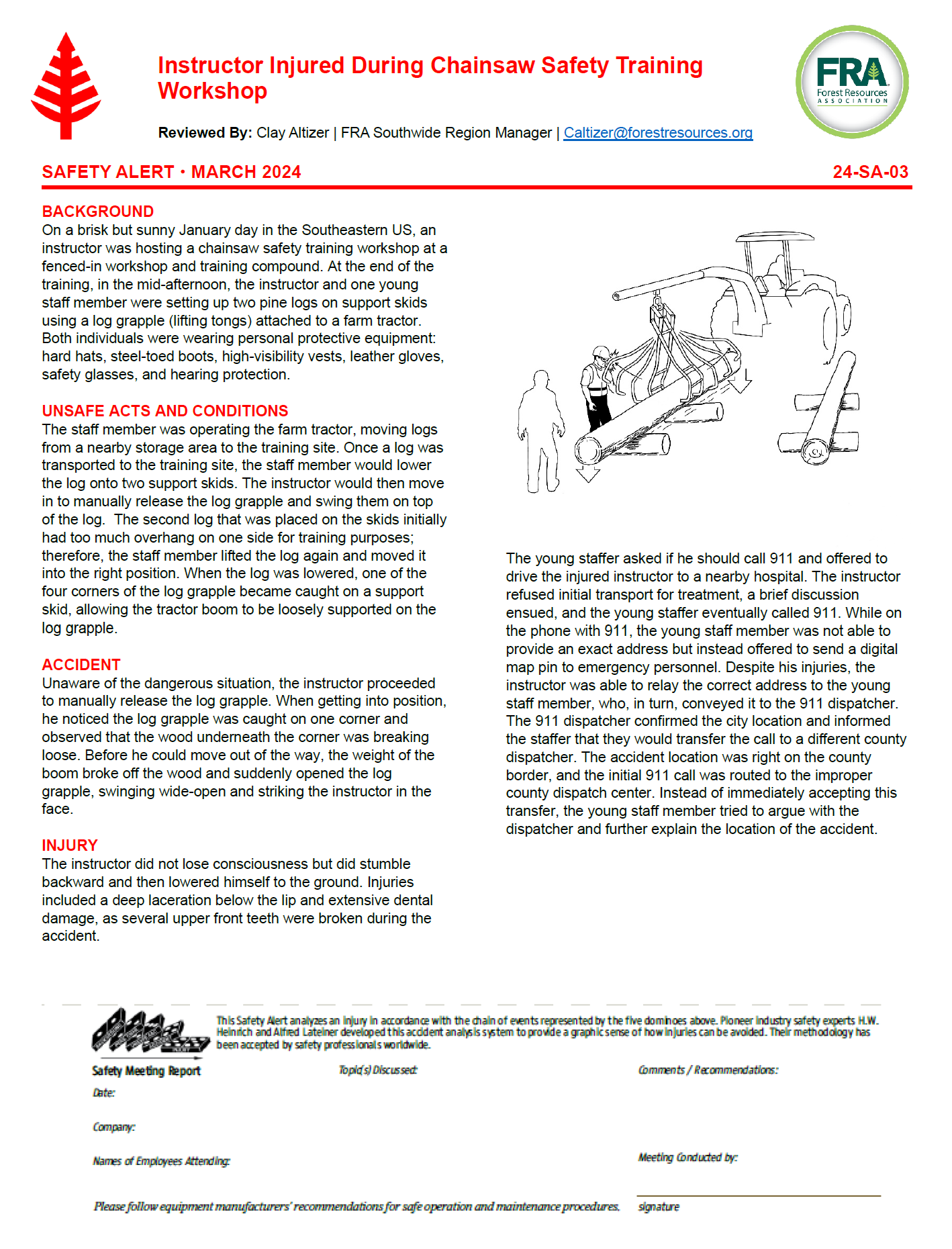 FRA Quarterly Resources- Safety Alerts and Spotlights on Safety ...