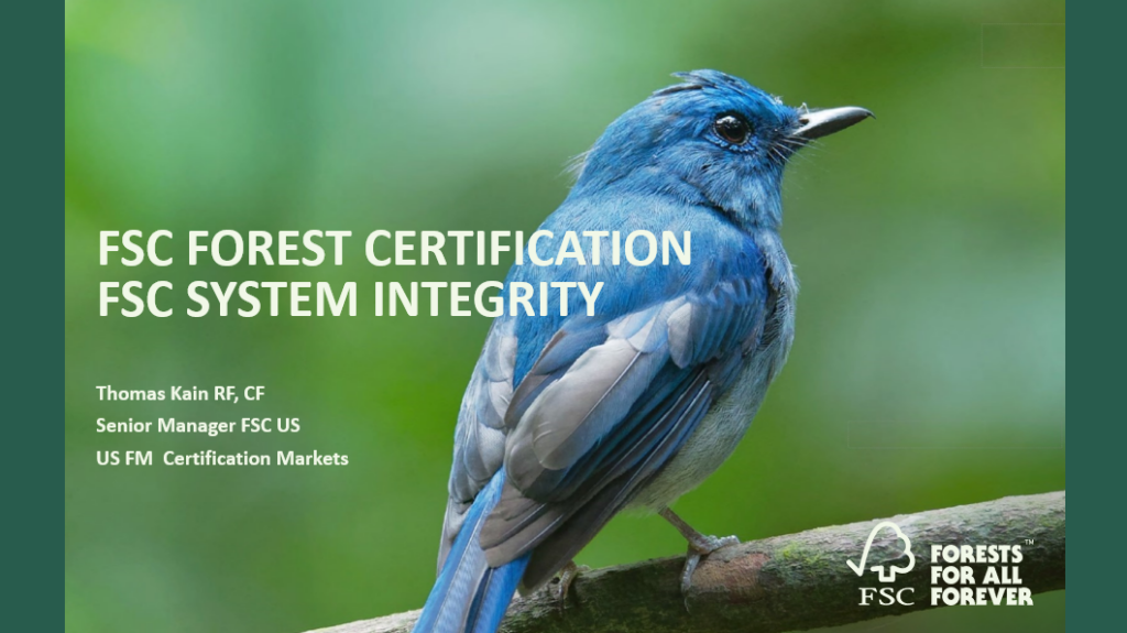 FSC Forest Certification FSC System Integrity - Forest Resources ...